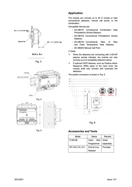 GST Digital Zone Monitor Module Model. DI-9319