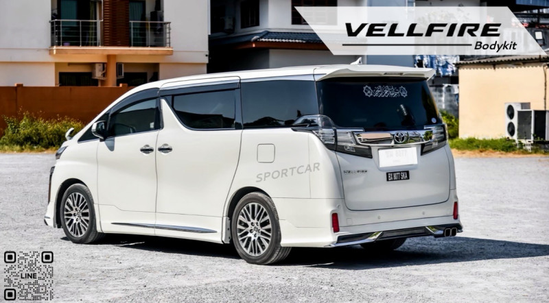 ชุดแต่ง Vellfire 30 MC - ลิ้นแต่ง Vellfire 30 MC หล่อ หรู สปอร์ต เท่